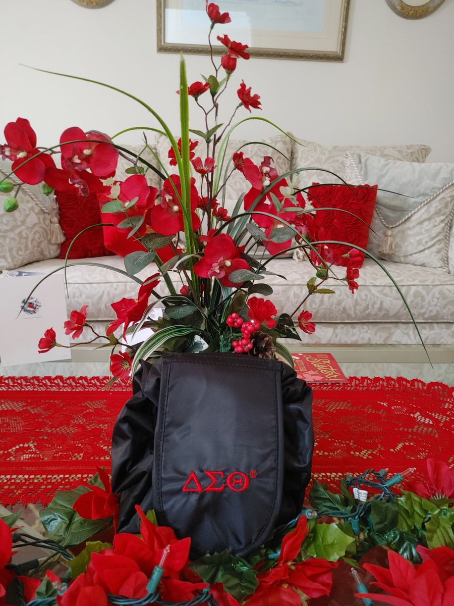 Delta Drawstring Makeup Bag