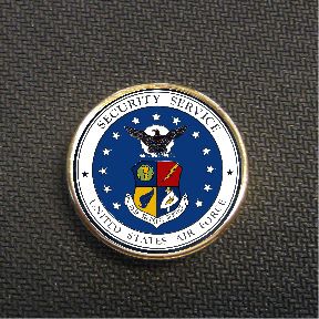 USAFSS Shield Lapel Pin (#018(