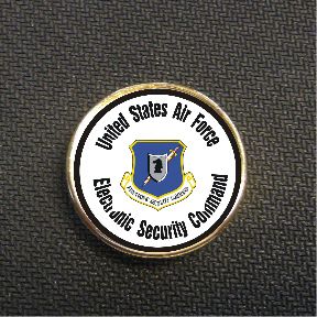 USAF Electronic Security Command Lapel Pin (#125)