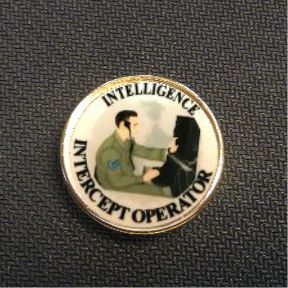 Intelligence Intercept Operator Lapel Pin (#212)