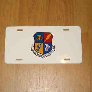 USAFSS License Plate