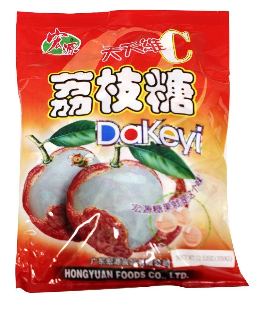 Hongyuan Dakeyi Lychee Candy 12.3 oz
