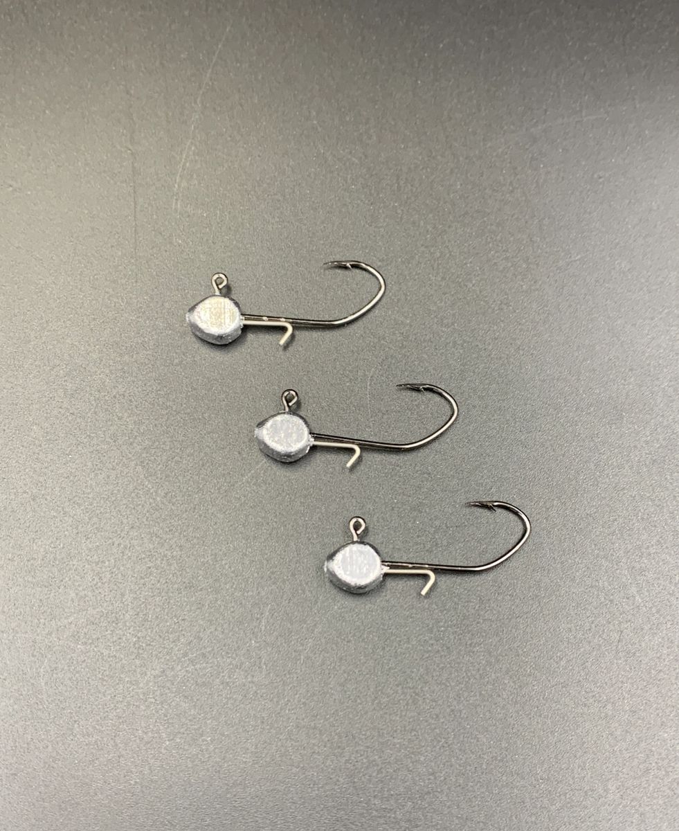 1/16 Big eye Minnow w/ Wire Keeper & #4 Sickle hook (25 pk)