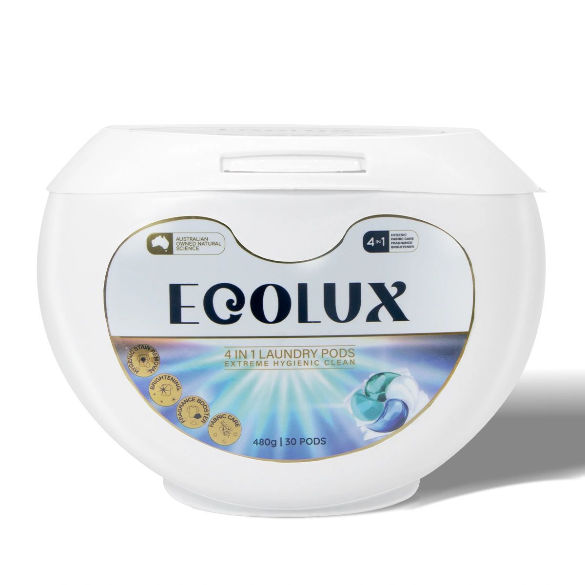 Ecolux 4 in 1 laundry Pods Extreme Clean