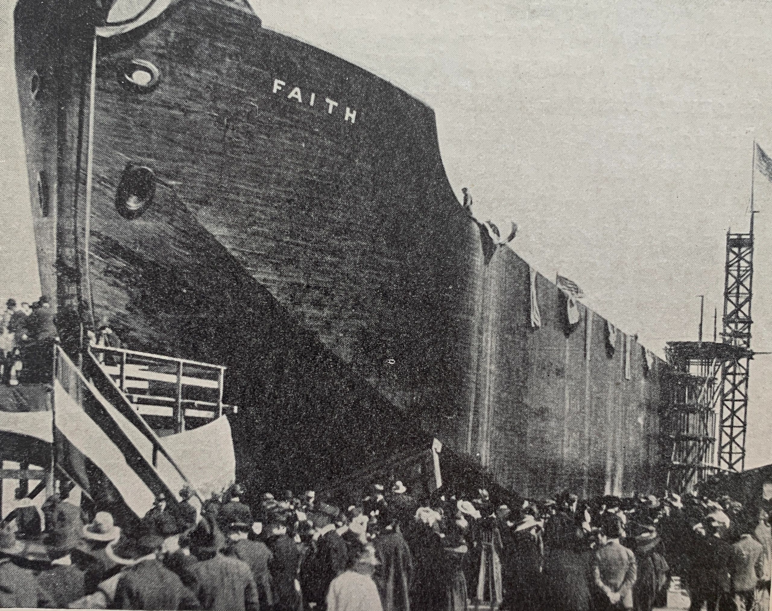 Born in the USA - 'Faith' - USA's First Seagoing Concrete Ship