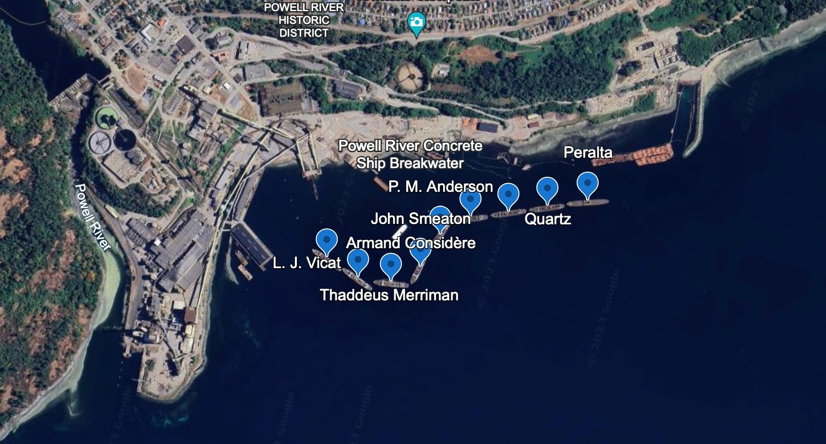Powell River Breakwater - a Photo & Video Compendium