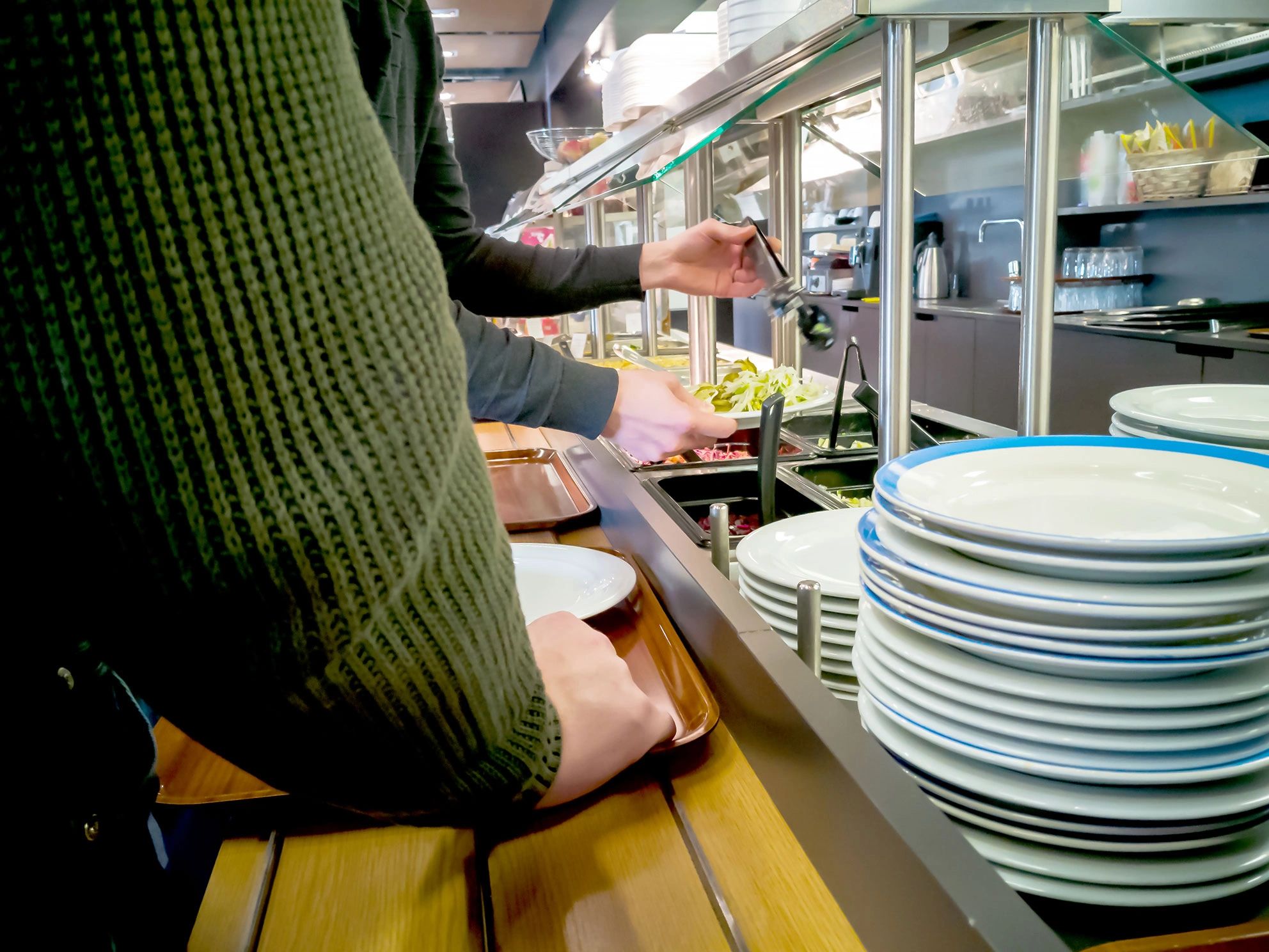 Let your new employees dine where they will be working