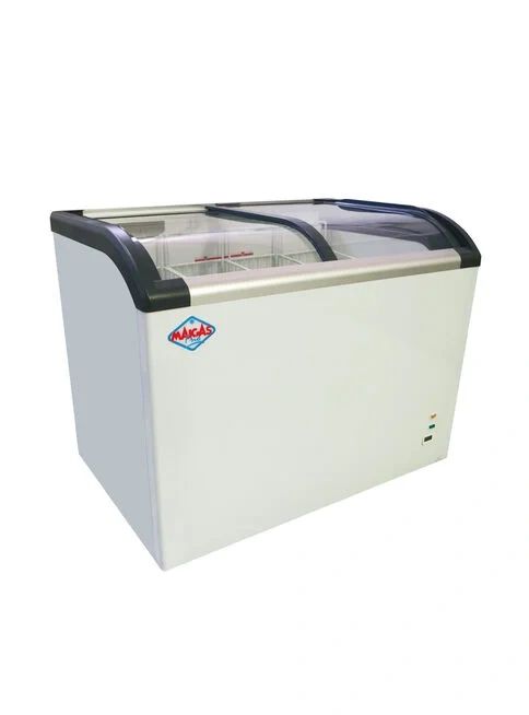 Congeladora Tapa de Vidrio Curvo SD320Q Maigas