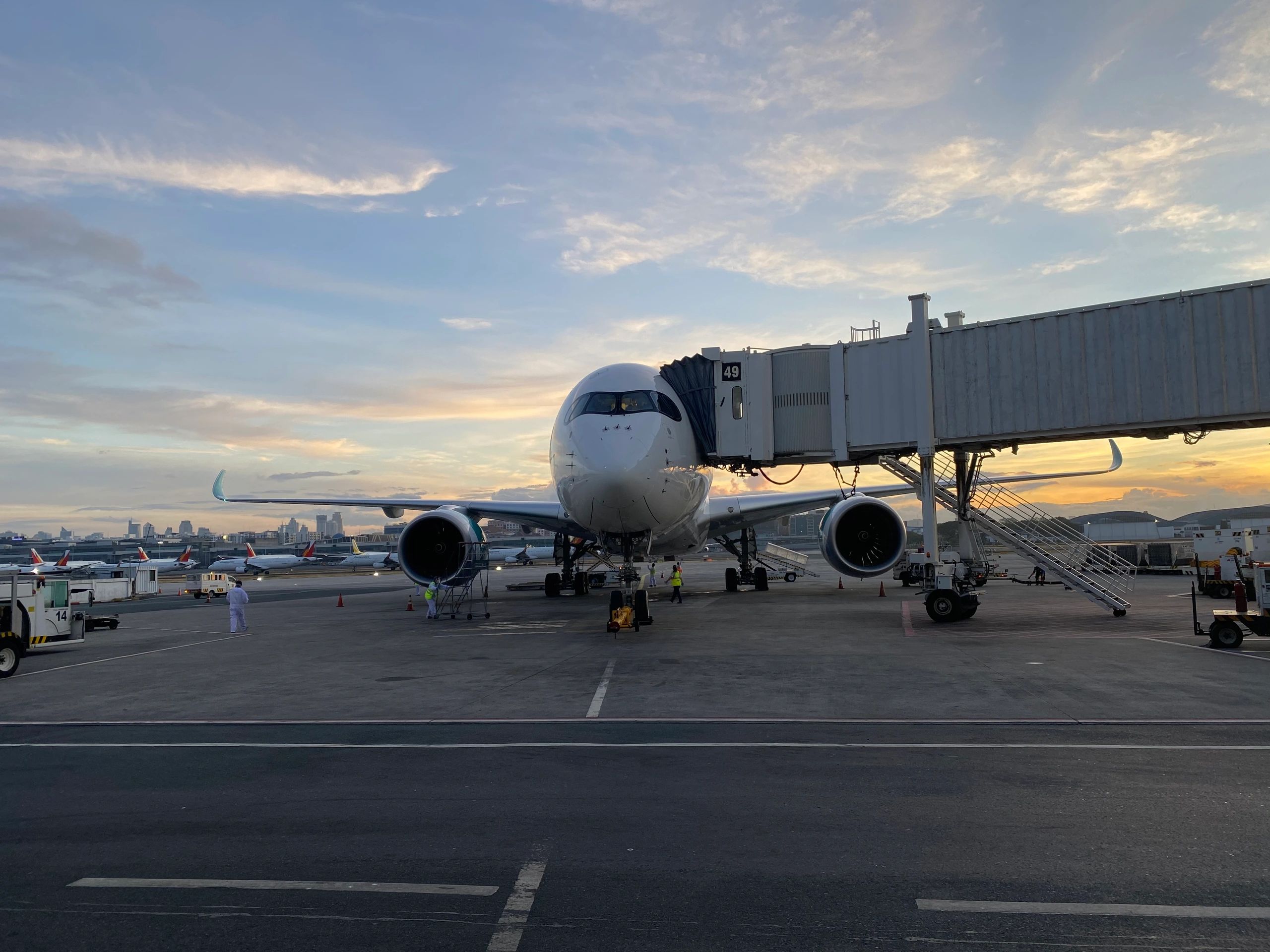 MAGSAYSAY MARITIME OFW REPATRIATION FLIGHT