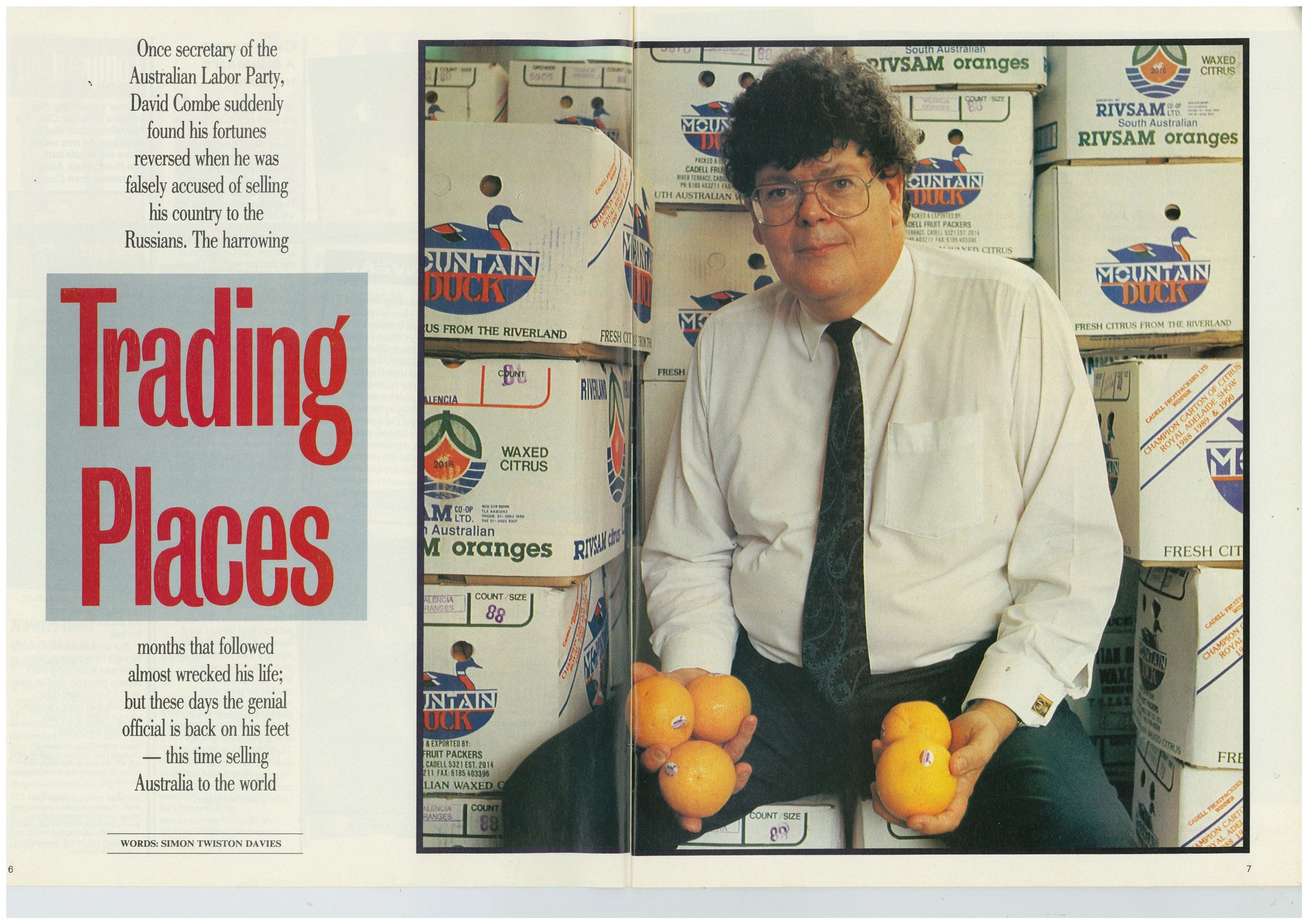 RIP David Combe: often challenged, always charming