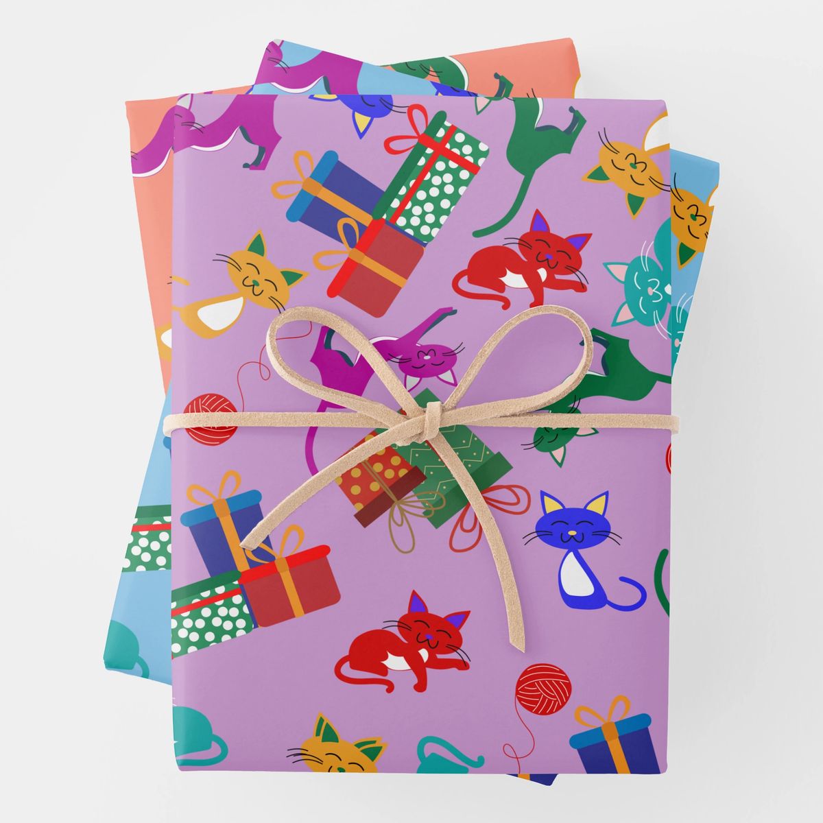 Meowy Gift Wrapping Sheet