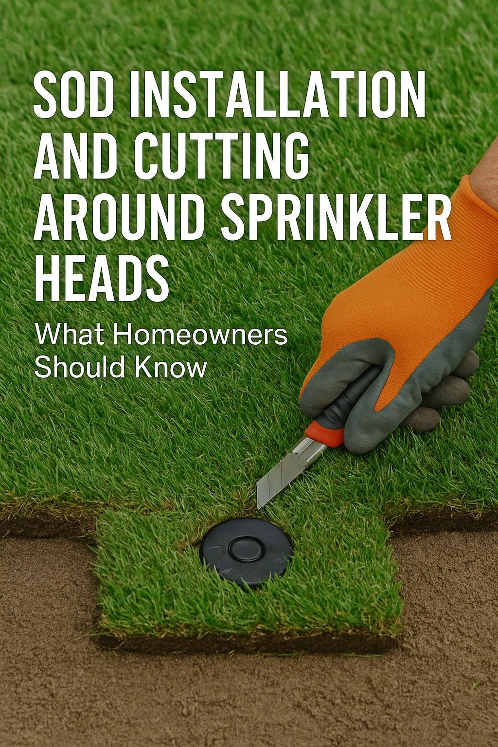 How to Cut Sod Around Sprinkler Heads: Step-by-Step Guide