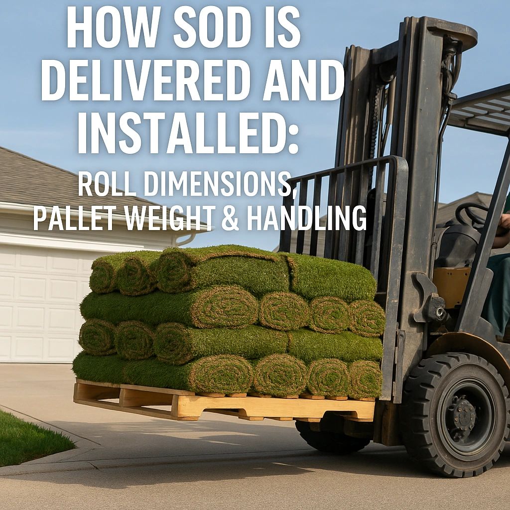 How Sod Is Sold: Roll Dimensions, Pallet Weight & Handling Tips