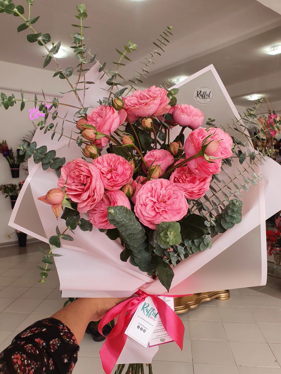 Bouquet Rosa Inglesa (piano)