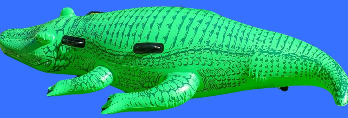 "Gator-Bator" Blimp Style Alligator Masturbator