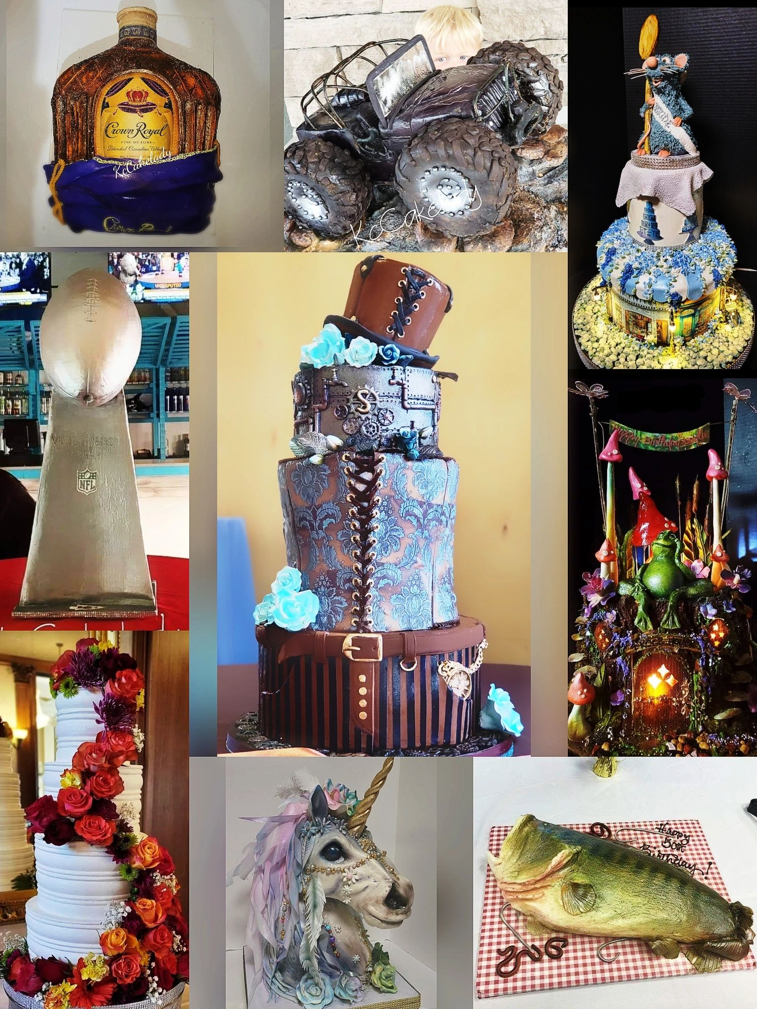 Custom Cakes | KcCakelady