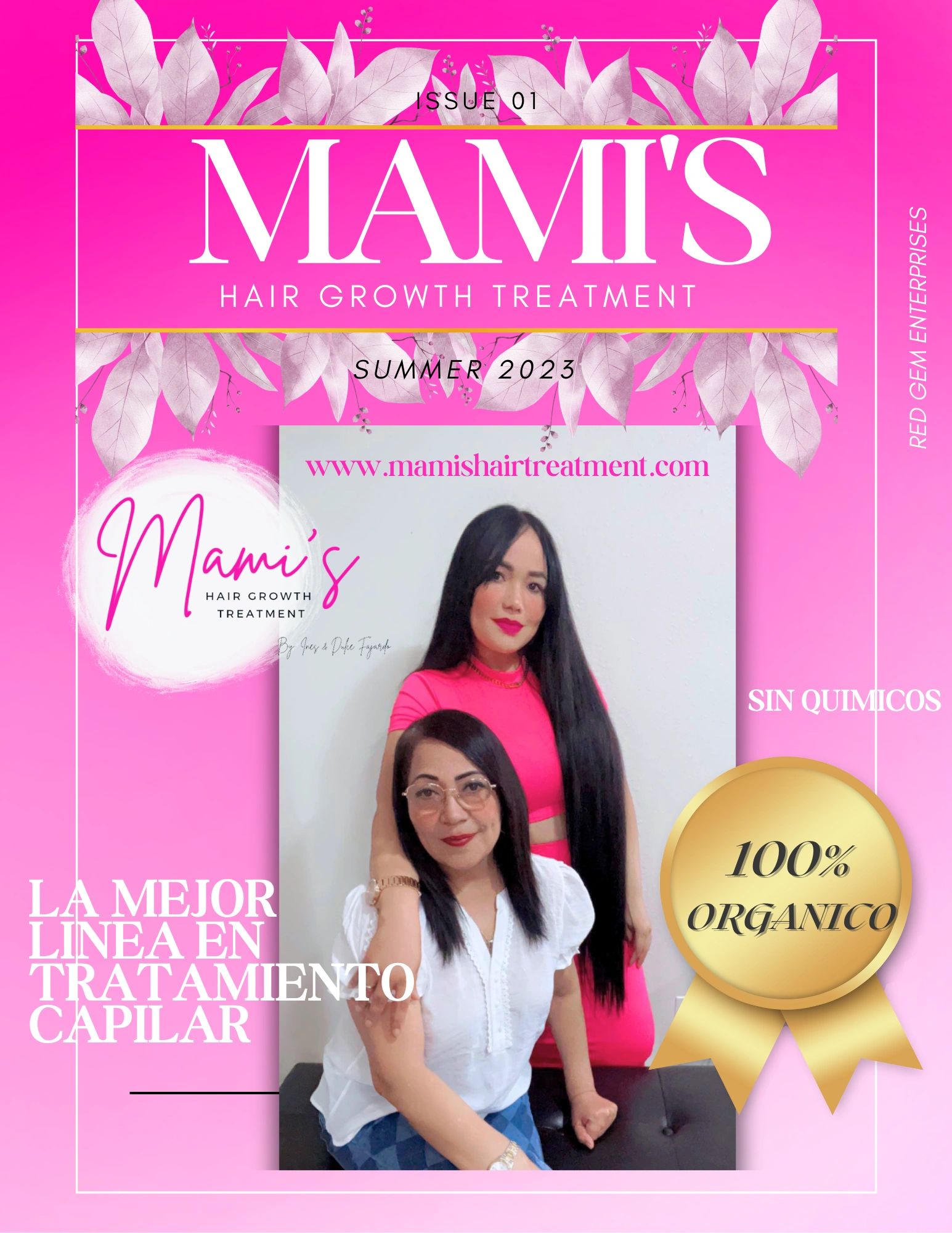 Mami's Hair Growth Treatment - Hair Loss Treatment, 100% Organic Home ...