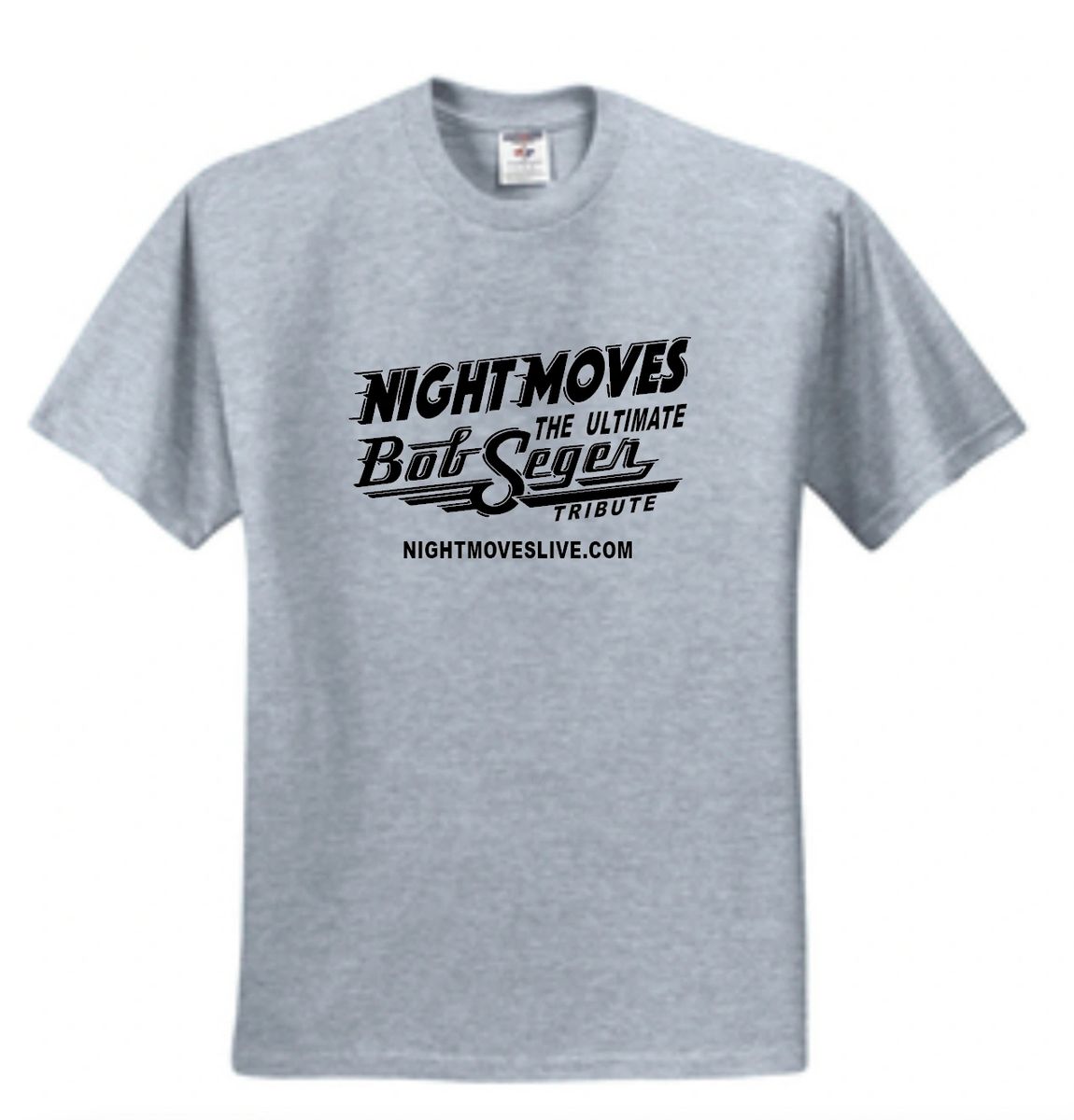 2022 Night Moves Logo Heather Grey