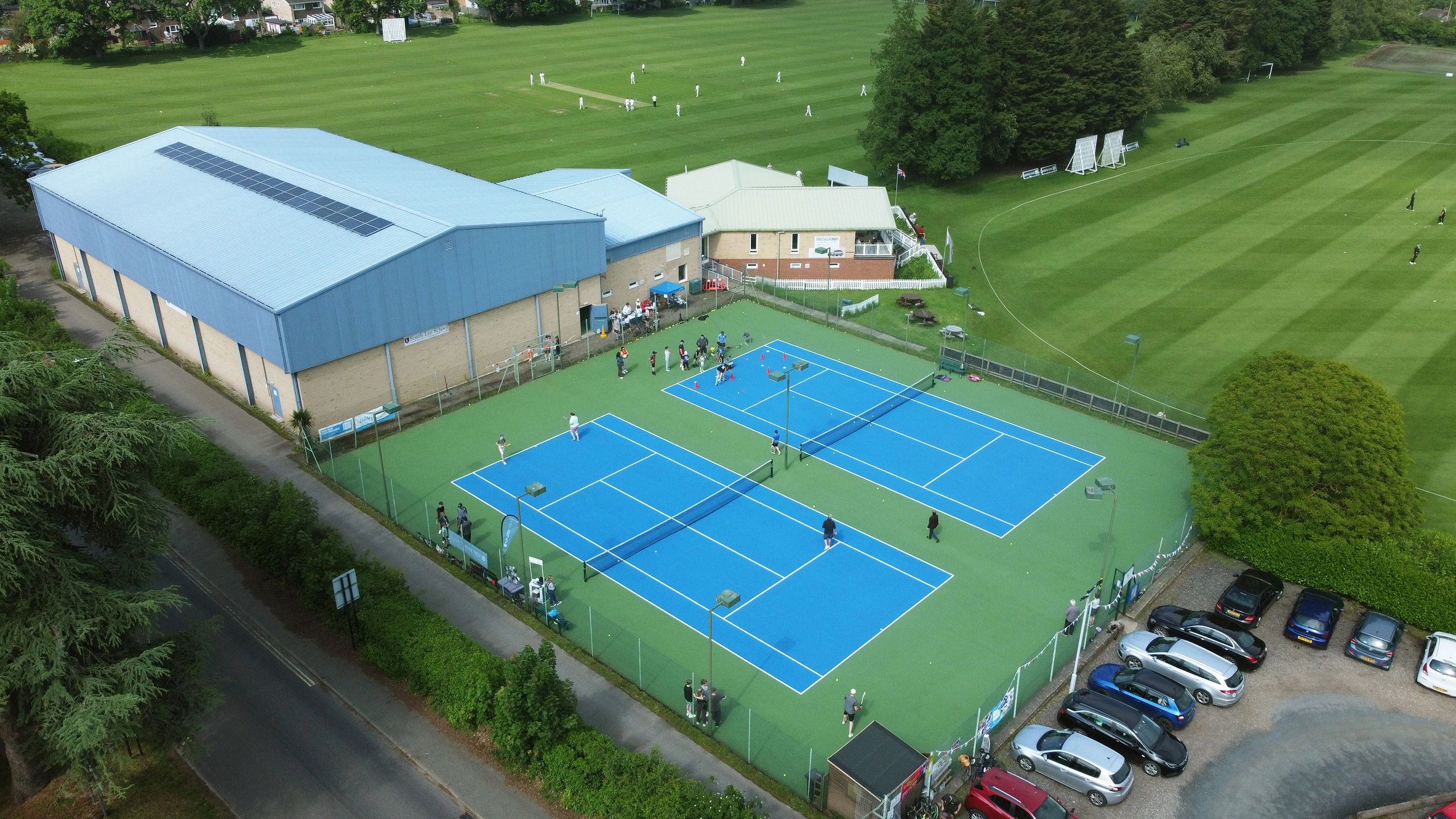 Victory Ground Tennis Players