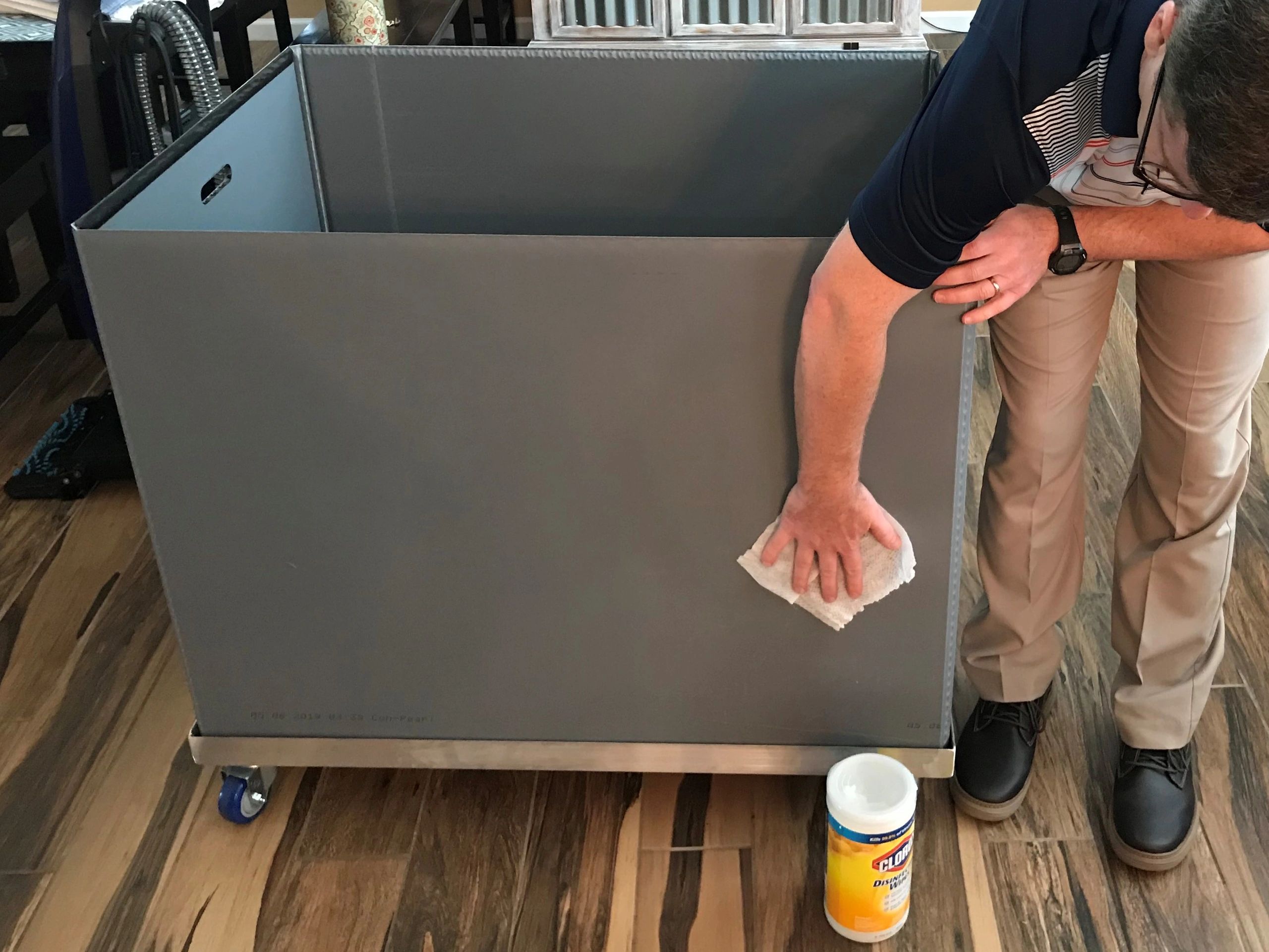 Cleaning or Sanitizing your Carts