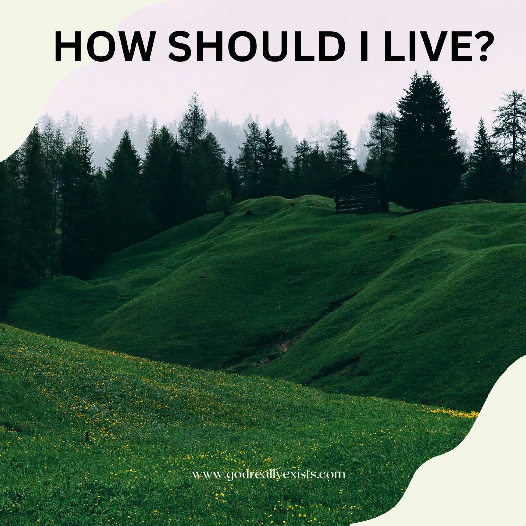 HOW SHOULD I LIVE? PRINCIPLES, NOT PERSONALITIES?