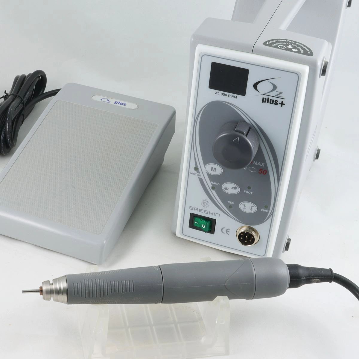 OZ Plus Brushless MicroMotor with 1/8" and 3/32" collets