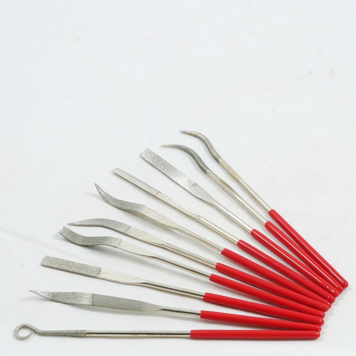 10 Pc. 220 Grit Diamond Riffler File Set