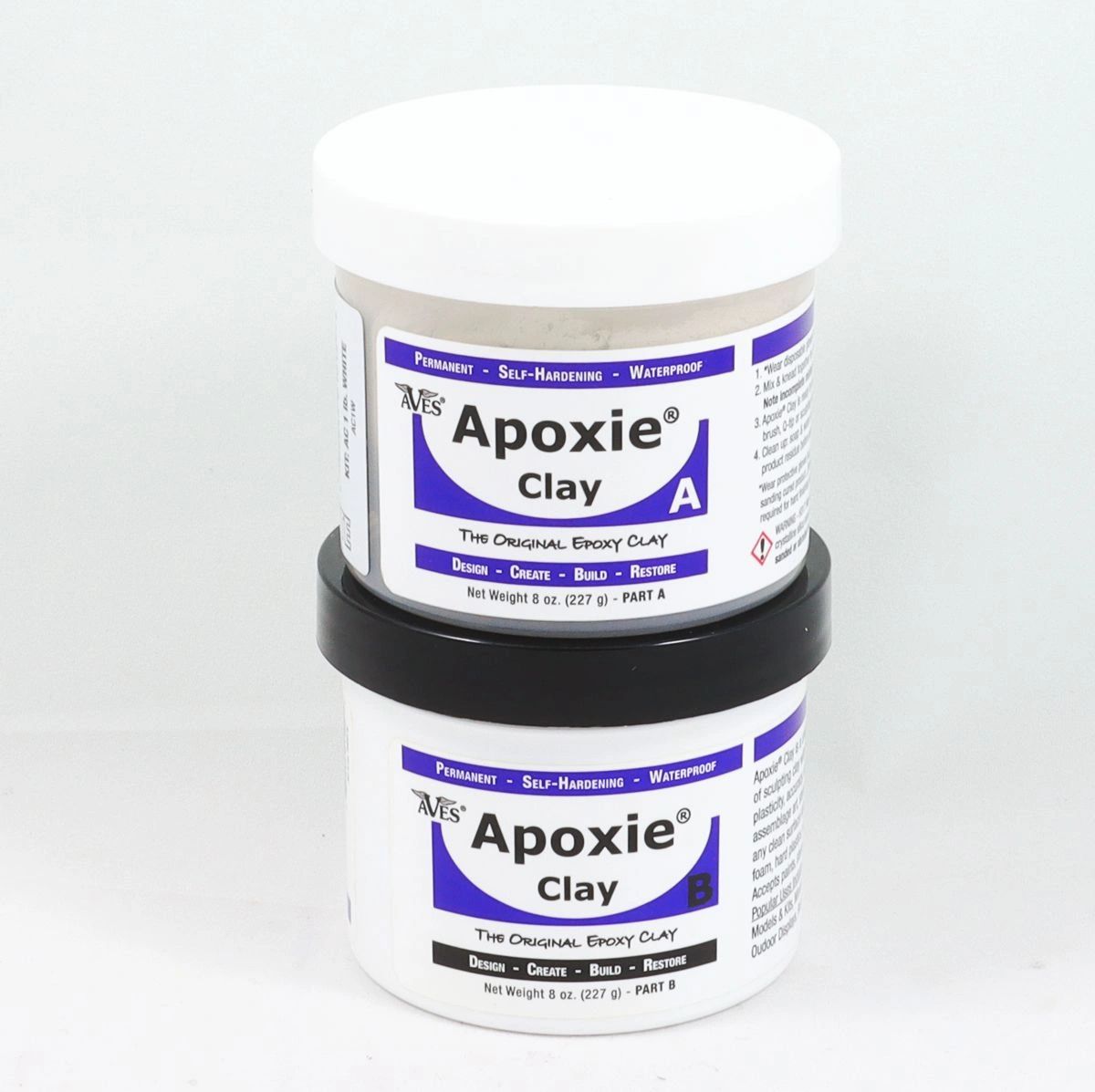1 Pound Aves White Apoxie Clay