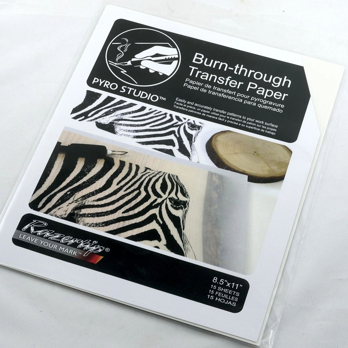 Razertip Pyro Studio Burn-Through Transfer Paper 15 Sheets