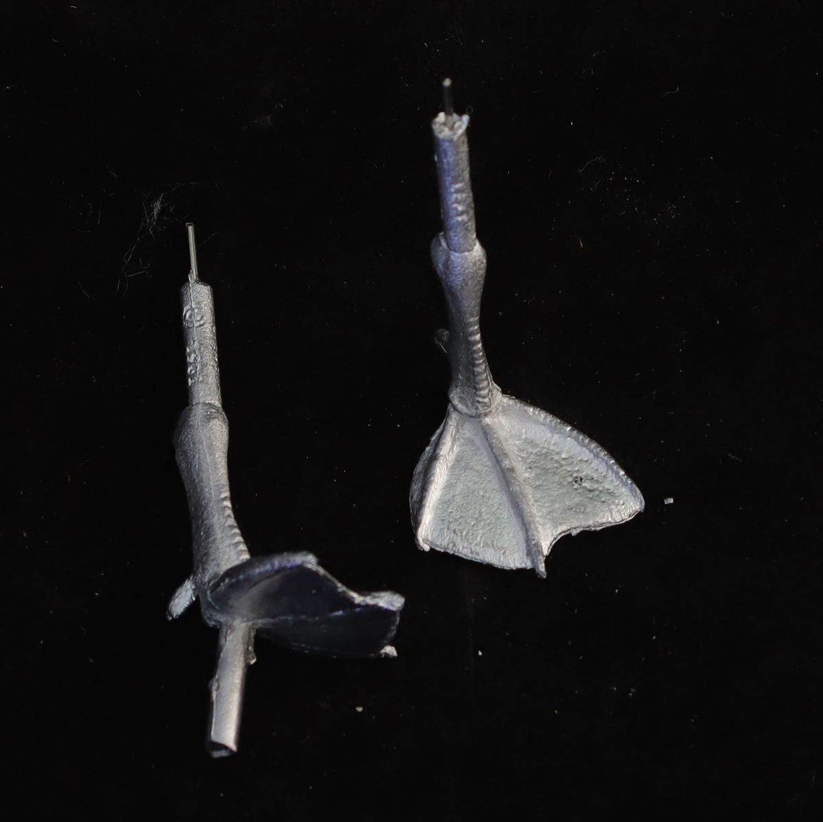 Mini Duck Cast Bird Feet & Legs