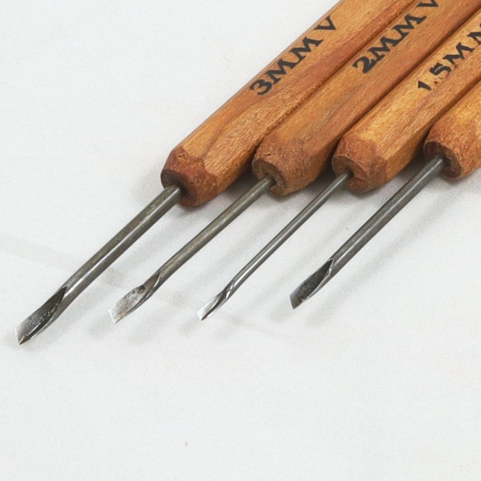 Dockyard Tools USA 4 Piece "V" Tool Set