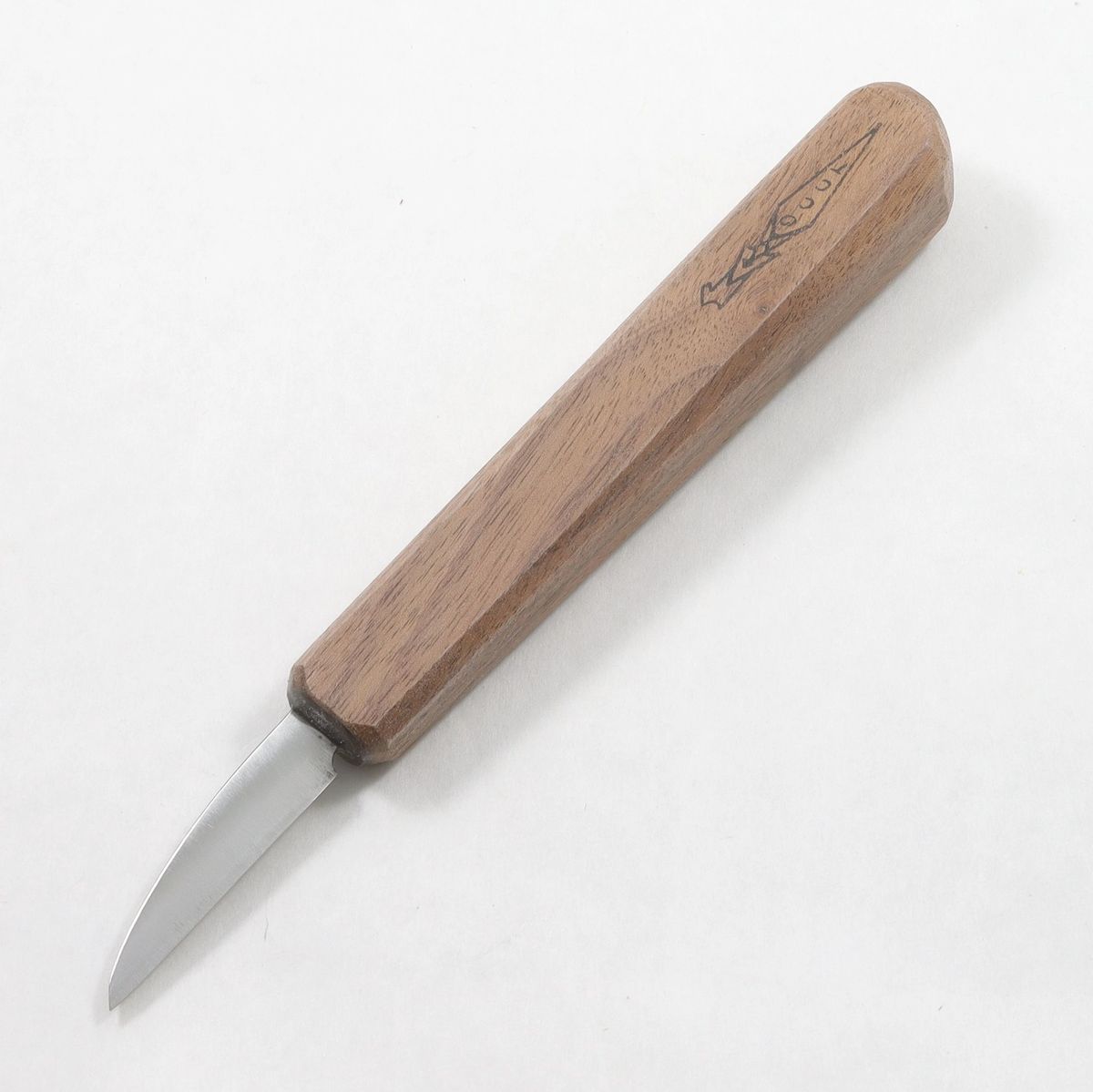 OCC 1 7/8" Walnut Handle Carving Knife 52-WK2