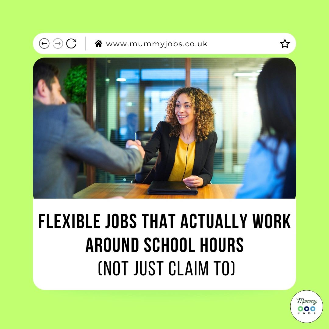 Flexible Jobs That Actually Work Around School Hours
