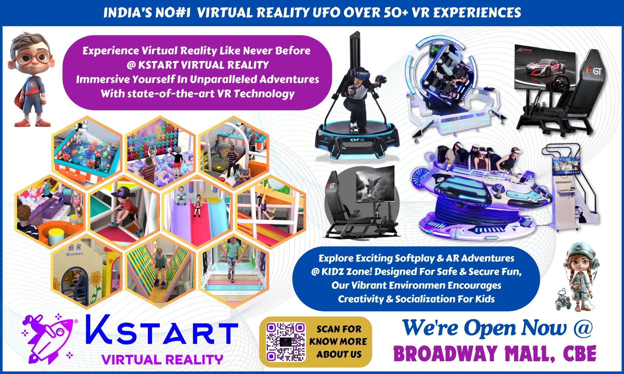 Experience Virtual Reality Like Never Before @ Broadway Mall, CBE