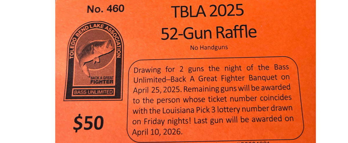 Gun Raffle Ticket