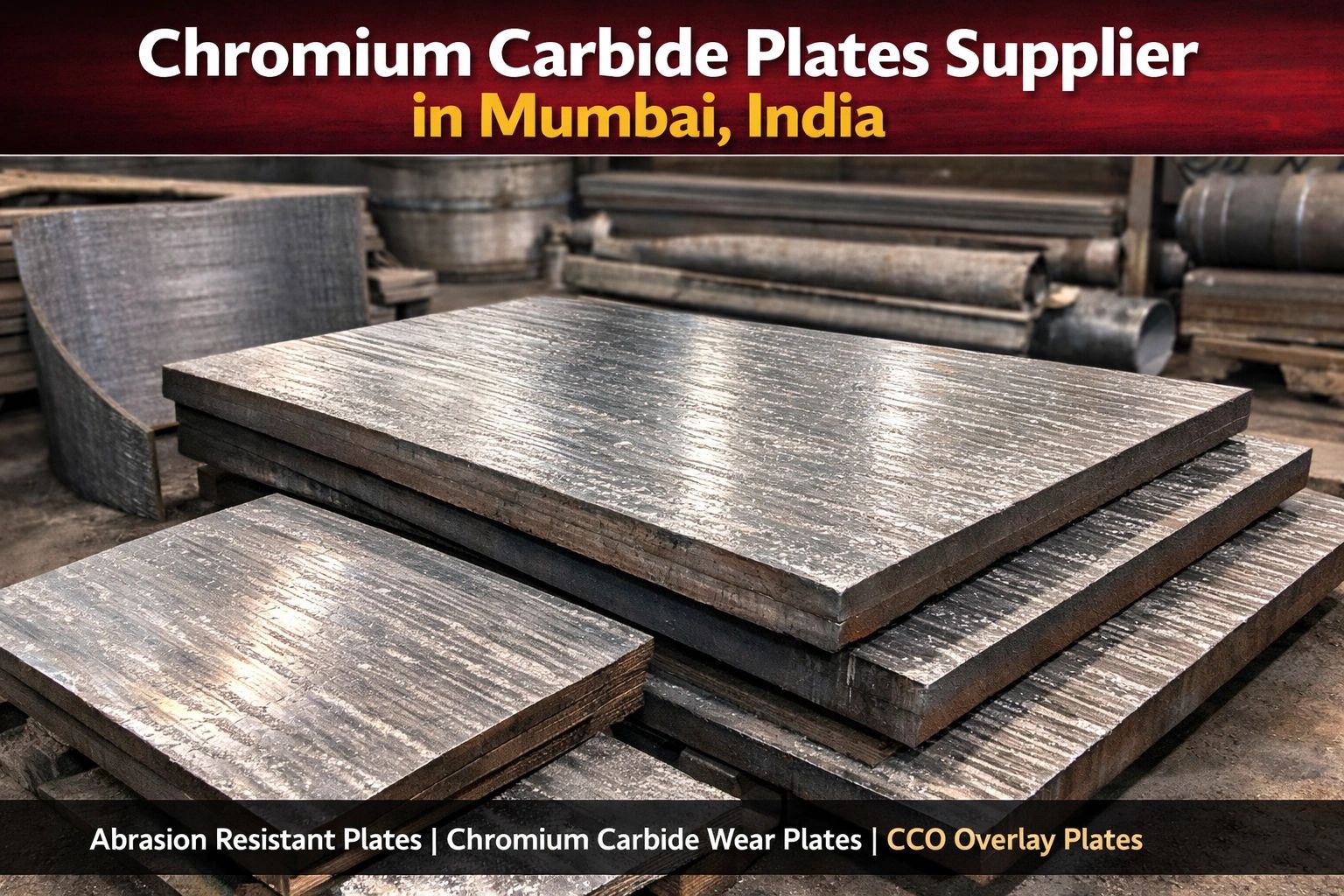 Chromium Carbide Plates Supplier in Mumbai, India