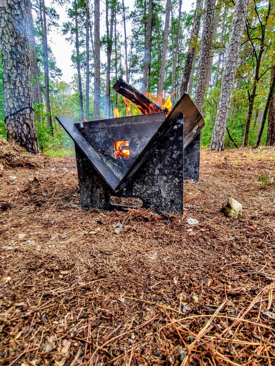 Flat Pack Fire Pit