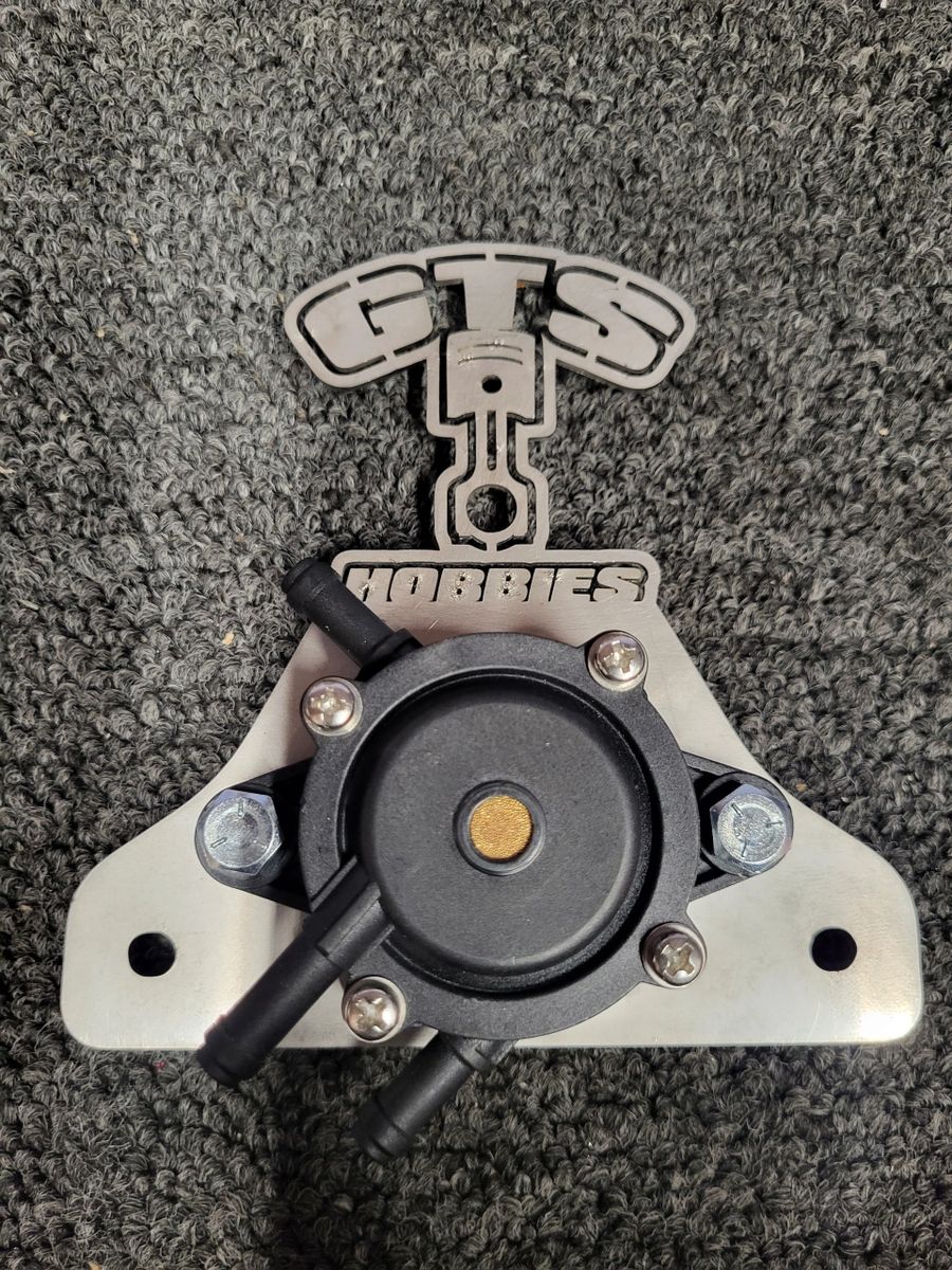 Predator 212 Fuel Pump Mount Stainless Steel