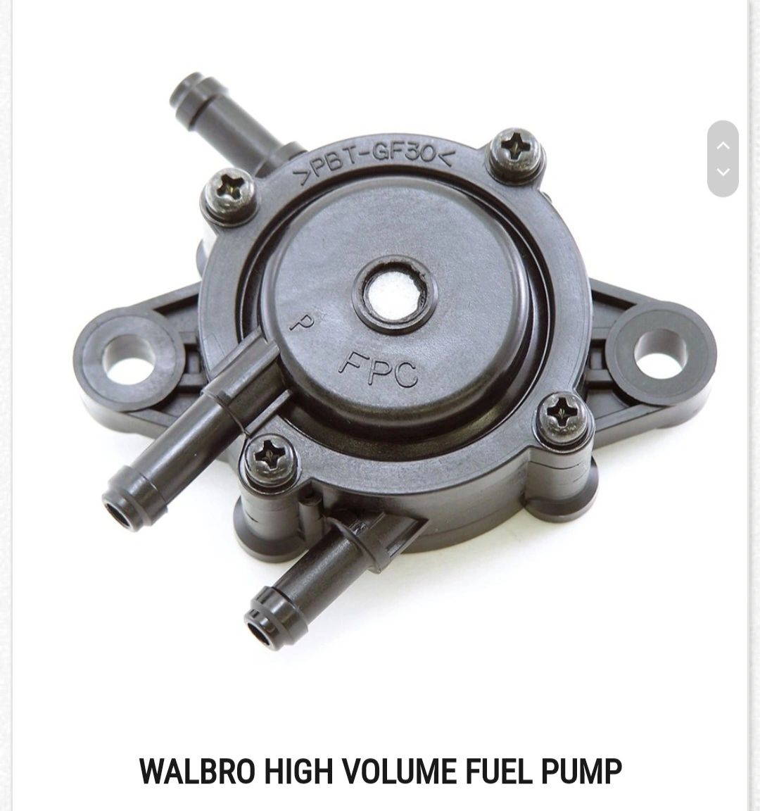 Walbro High Volume Fuel Pump