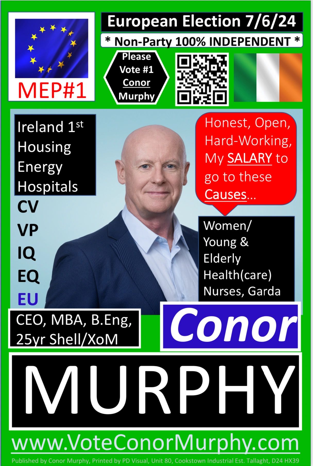 Home [voteconormurphy.com]
