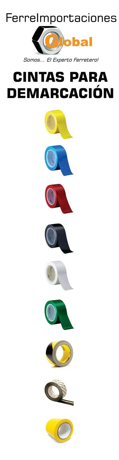 COMO INSTALAR O PEGAR LAS CINTAS PARA DEMARCACIÓN DE PISOS