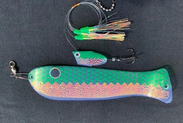 'UV Green Death' Cut-Bait Rig Combo
