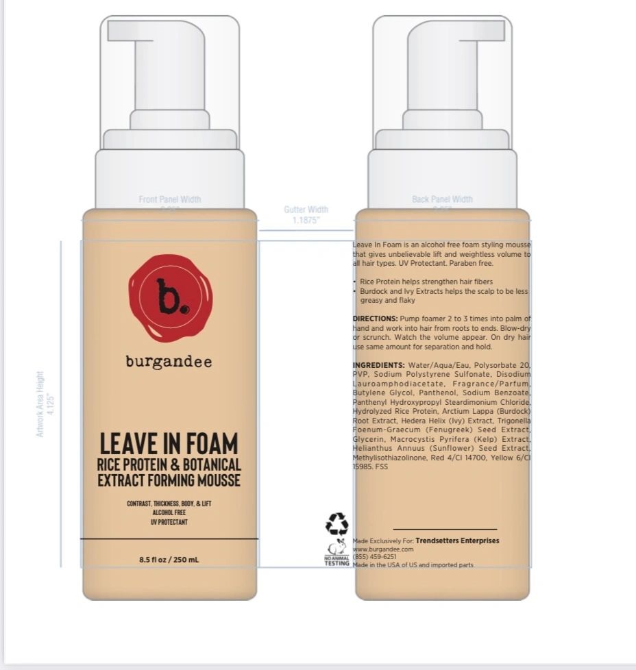 Leave in Foam