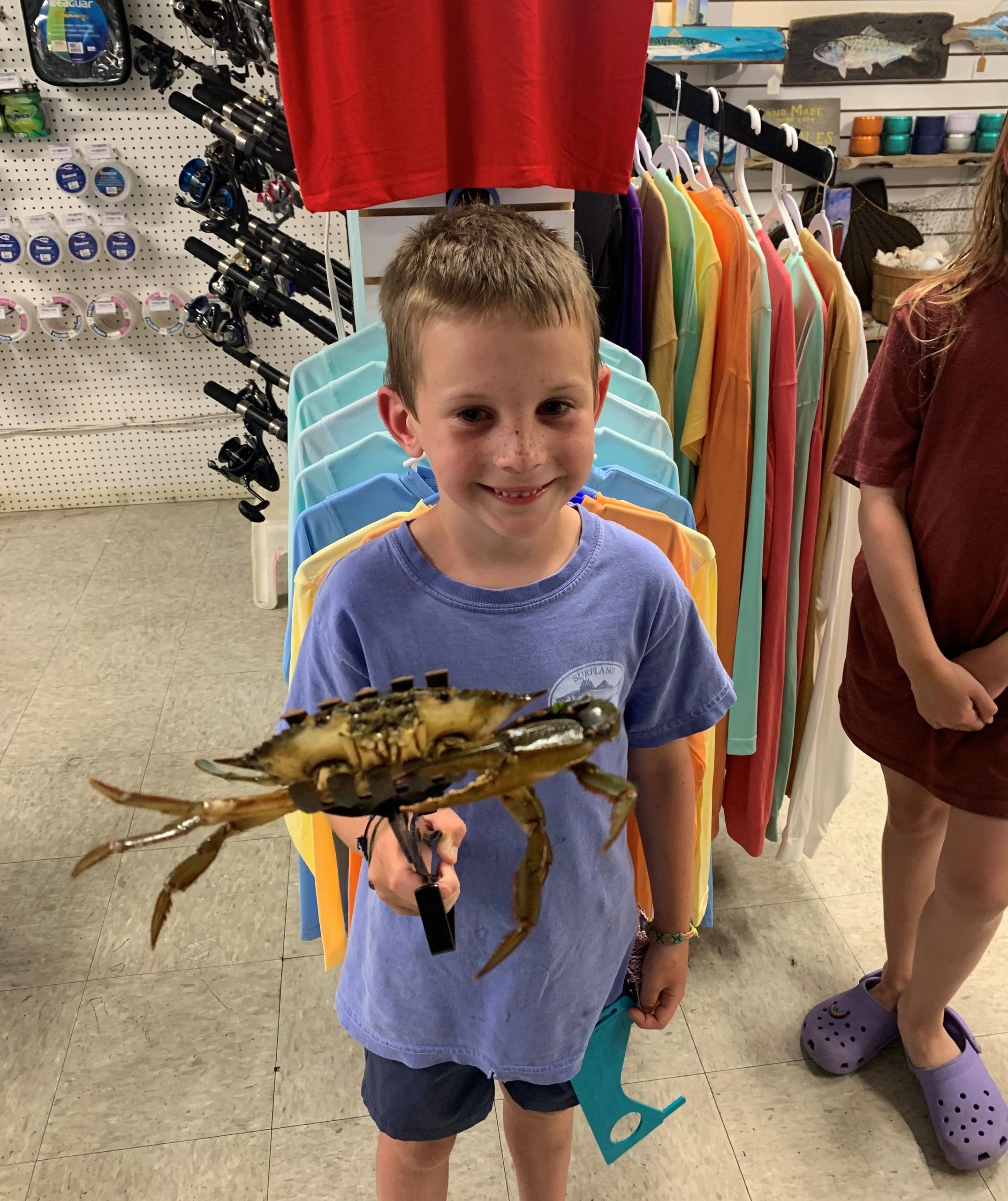 Free Kid's Weekly Crabbing Contest and Free Fishing Classes