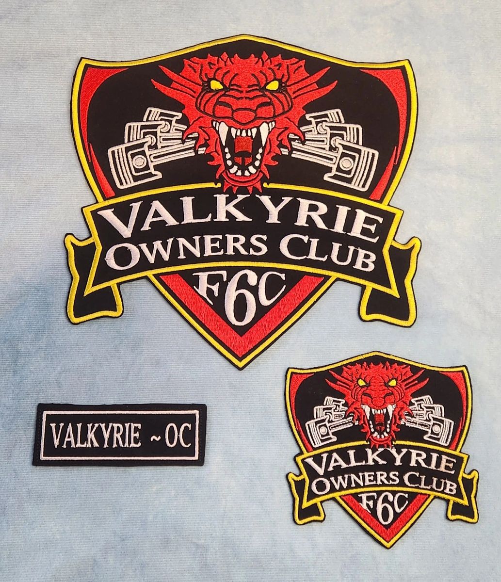 Valkyrie Owners patches