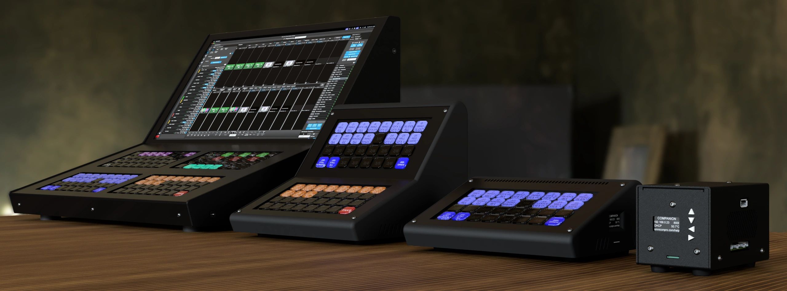 OMNICON PRO COMPANION Pi STREAM DECK CONSOLES