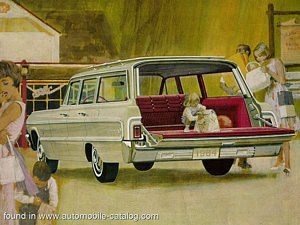 Summer Vacations in a '64 Chevy Impala Station Wagon