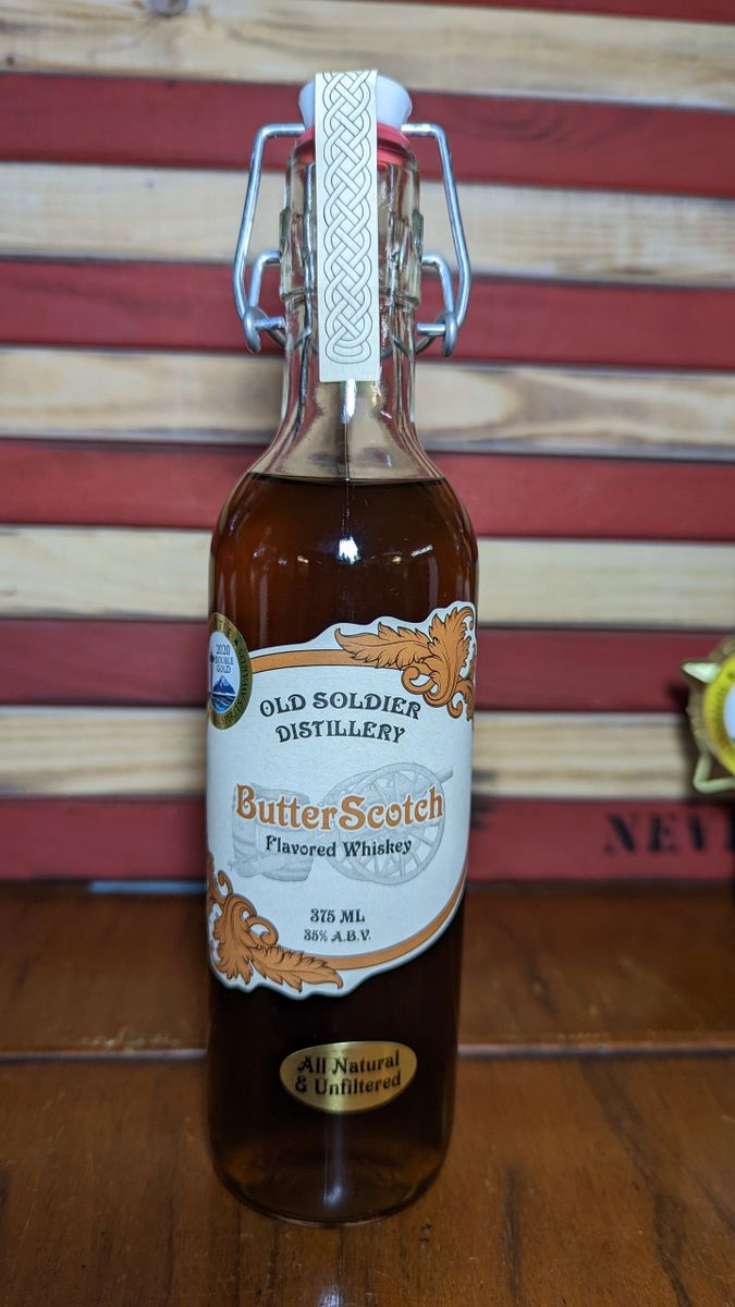 Old Soldier Butterscotch Flavored Whiskey - 375ml