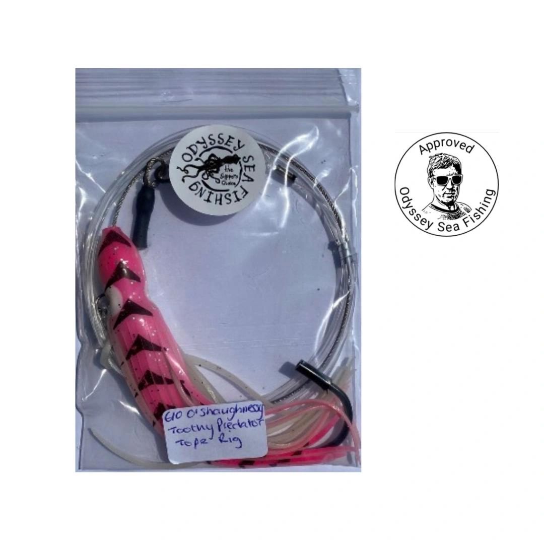 Odyssey Sea Fishing® Original Toothy Predator Rig with 6/0 O’Shaugnessy ...