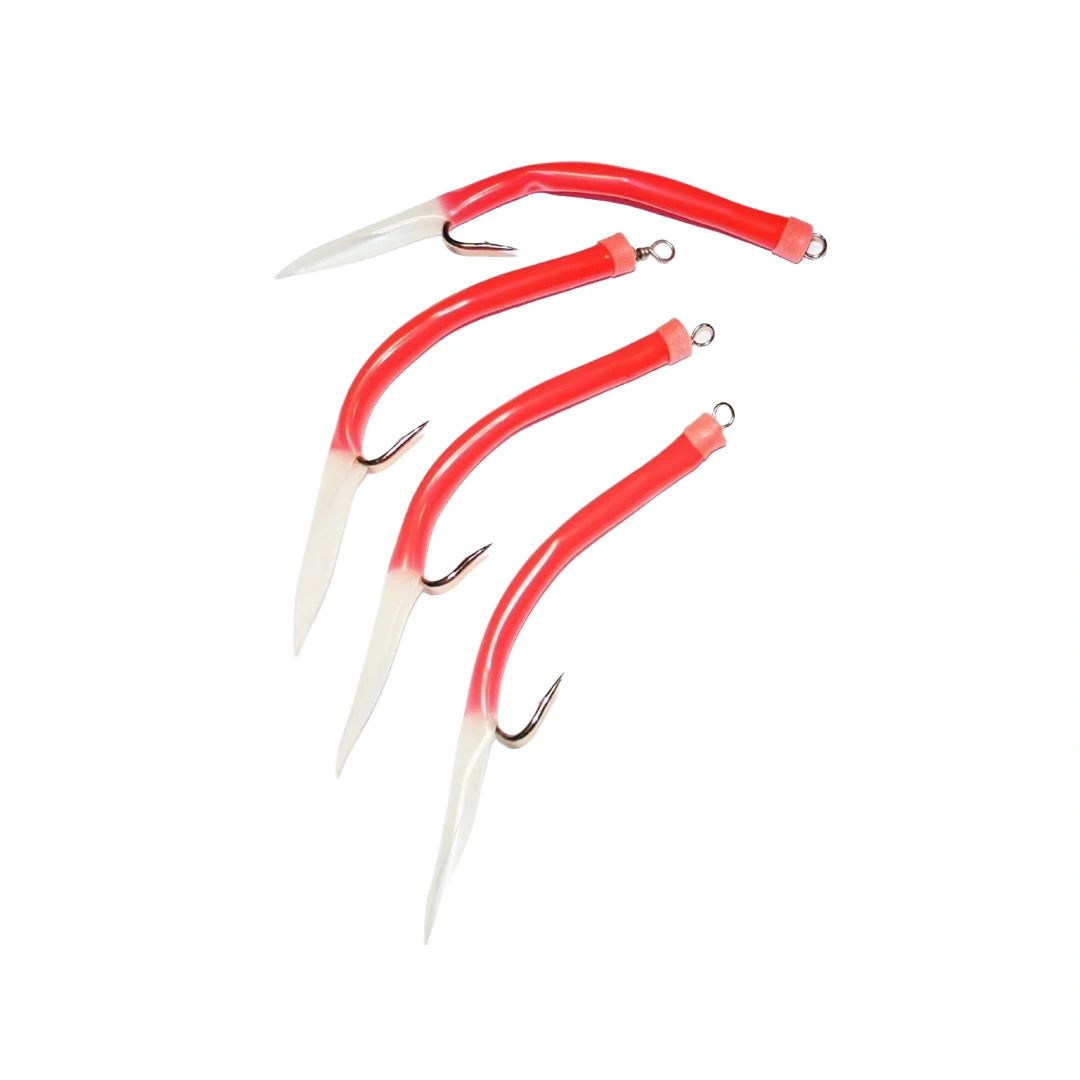 Wiggler Gummi Makk Hooks Size 4/0